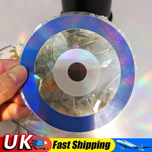 RAINBOW WALL STICKER Prisms Light Catcher Window PVC Film Decal (RPS094 ...