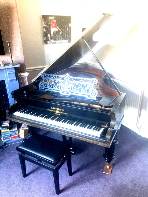 BECHSTEIN MODEL V Black Grand Piano £1,950.00 - PicClick UK