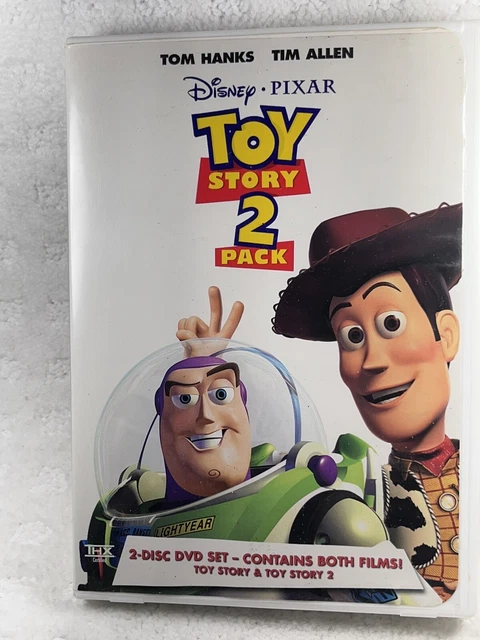 DISNEY PIXAR TOY Story 2 Pack ~ DVD, 2000, 2-Disc Set W/Insert - Minty ...