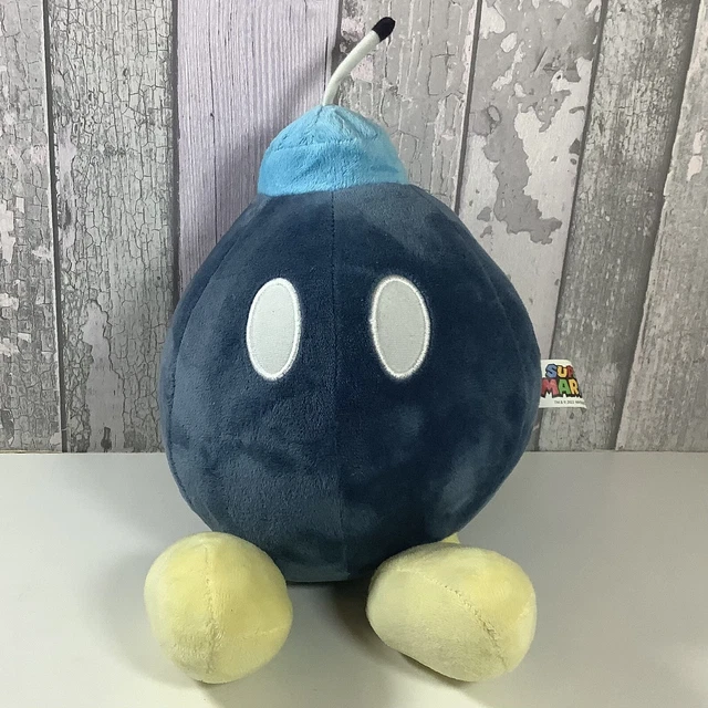 SUPER MARIO KART Plush Bob-omb Bomb Soft Toy Stuffed Animal Teddy Mario ...