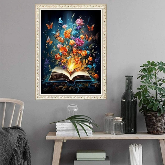 DIY OIL PAINTING, Paint by Number Kits on Canvas, Painting for Adults ...