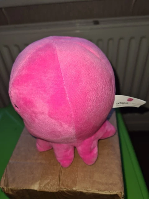OCTOPUS ENERGY OCTOPLUS Constantine Small 15cm Pink Plushy Teddy Brand New £7.59 - PicClick UK