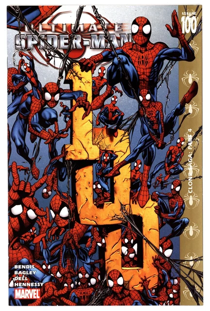 ULTIMATE SPIDER-MAN #100 NM- 9.2 2006 Mark Bagley Cover £4.10 - PicClick UK