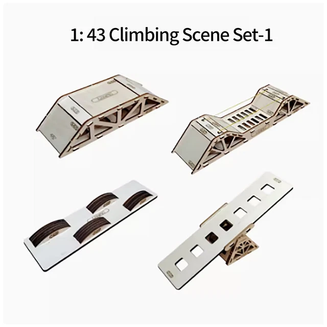 LDARC L0510 LAA Car Shell X43 1/43 Mini Remote Control Climbing Car ...