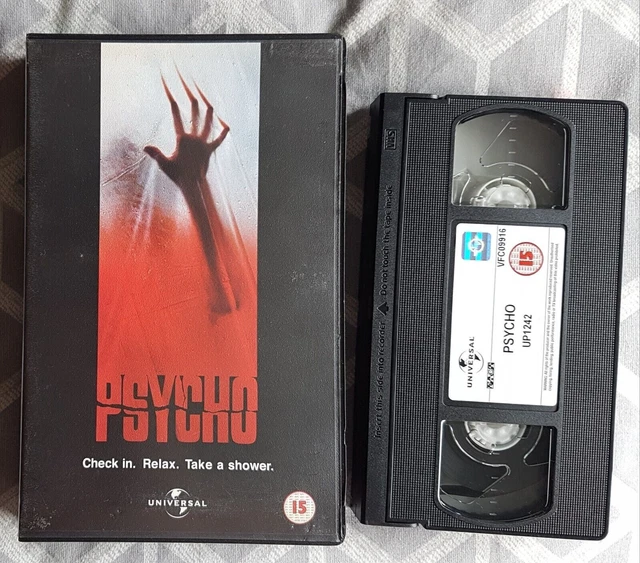 PSYCHO (VHS) BIG BOX - Vince Vaughn + Anne Heche + Viggo Mortensen ...