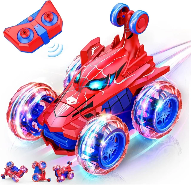 360° FLIP RC Car with LED Lights Spider Design 2.4GHz Remote Control ...