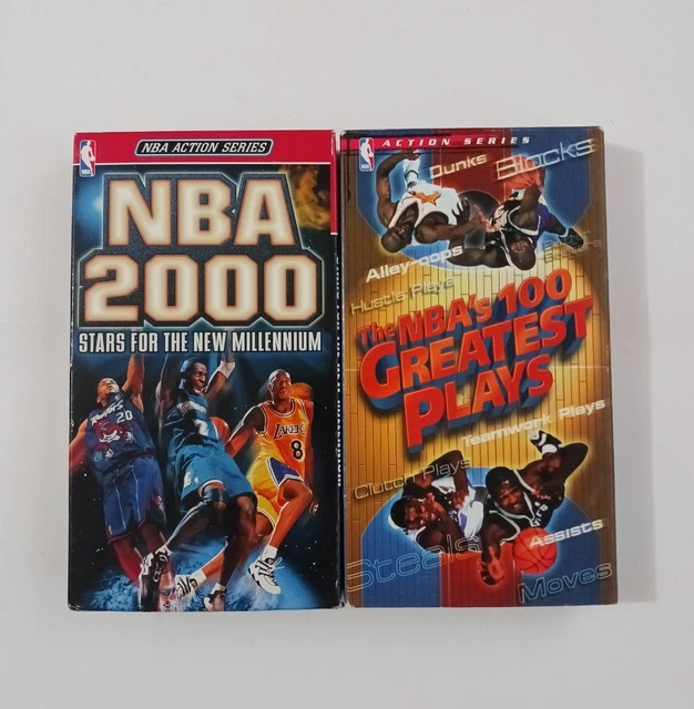 NBA 2000: STARS for the New Millenium VHS, 1999 & The NBA's Greatest ...