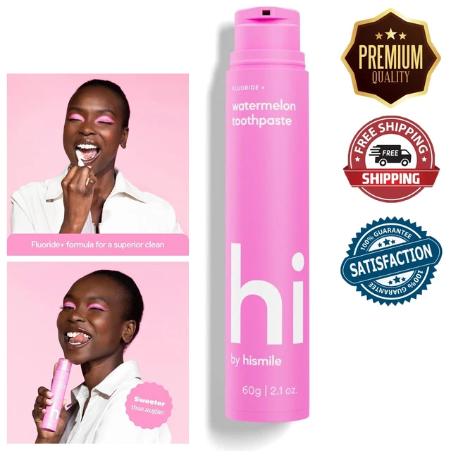 HISMILE WATERMELON FLAVOURED Toothpaste, Flavoured Toothpaste, Hismile ...