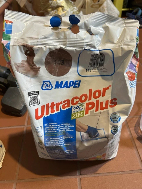 MAPEI ULTRACOLOR PLUS 143 Terracota 5kg Grout for Wall Floor Tile £1.13 ...
