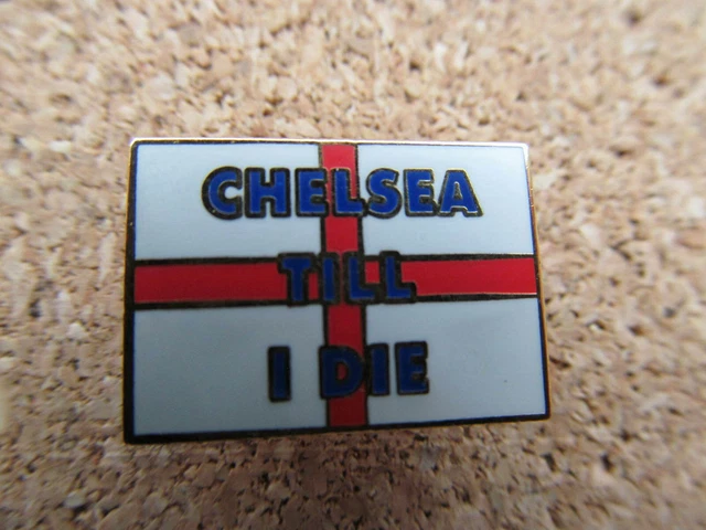 CHELSEA F.C. BADGE- "Chelsea Till I Die"-New With Free P&P £4.50 ...