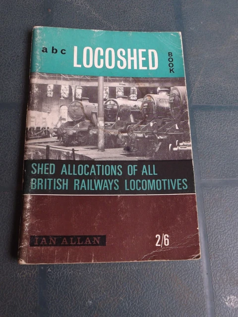 IAN ALLAN ABC Locoshed TMD Depot 1964 BR Steam Diesel Locos Book £6.95 ...