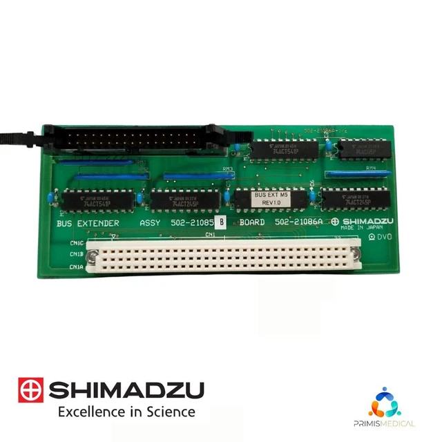 SHIMADZU MUX-100 PORTABLE X-Ray Bus Extender Assembly Board 502-21085B ...