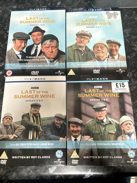 BBC DVD BOX Sets - Last Of The Summer Wine Series 1-8 With 6 Christmas ...