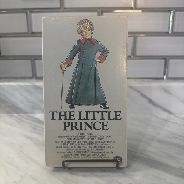 LITTLE PRINCE VHS Tape Gene Wilder Paramount Pictures Presents *mold* £ ...