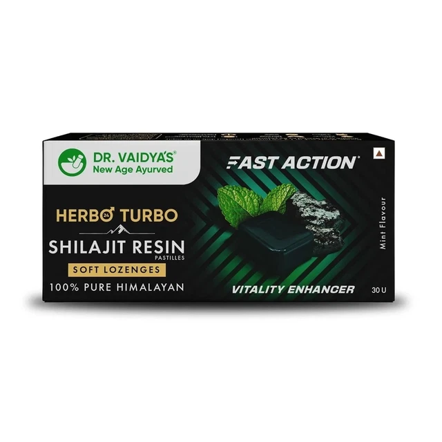 DR. VAIDYA'S HERBO24TURBO Shilajit Resin 100% Shuddha Shilajit 20g £24. ...