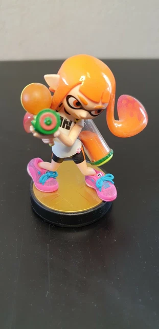 AMIIBO SPLATOON GIRL Nintendo Smash Ultimate SWITCH SPLATOON 2 INKLING ...