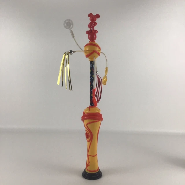 DISNEY ON ICE Magical Souvenir Mickey Mouse Light Up Spinner Wand ...