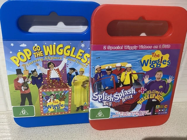 Wiggles The Splish Splash Big Red Boat Wake Up Jeff Dvd 2006