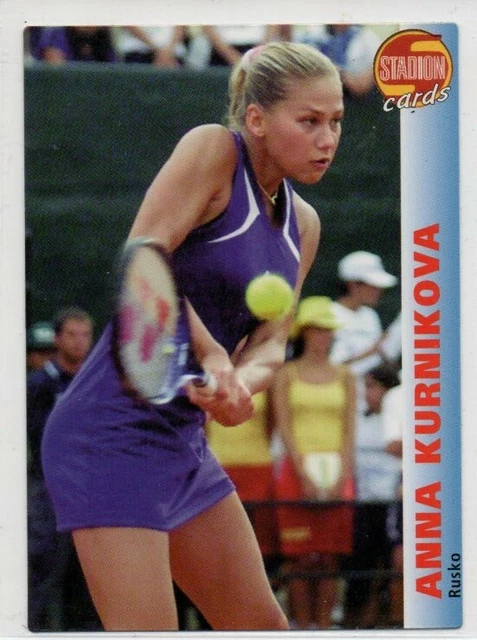 ANNA KOURNIKOVA (KURNIKOVA) Stadion World Stars 2000 #17 Rare Sp £46.40 ...