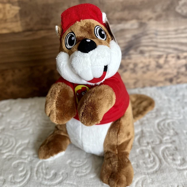 BUCKEY BEAVER PLUSH Buc-ees Mascot Truck Stop Stuffed Animal Toy NWOT ...