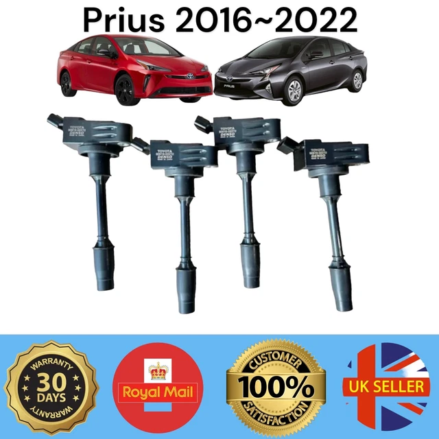 NEW GENUINE TOYOTA Prius 1.8L Hybrid 2016 ~ 2022 Ignition Coil Pack x4 ...