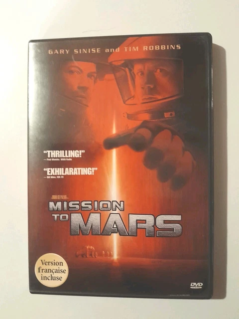 MISSION TO MARS (DVD, 2000)[Region One] Sci-Fi, Gary Sinise, Tim ...