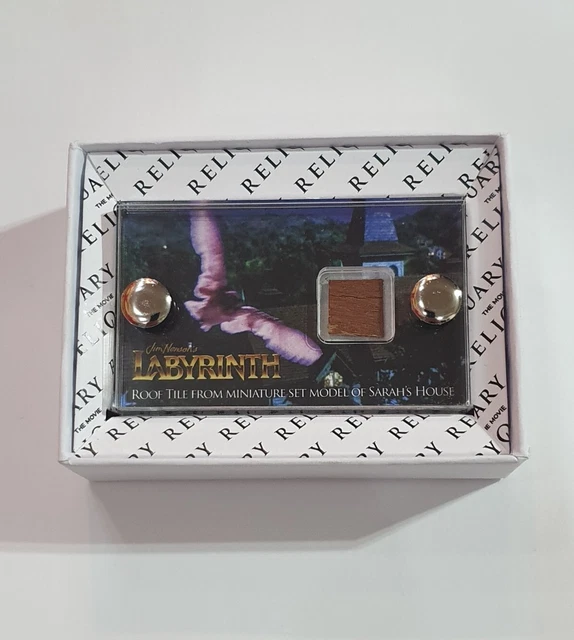 LABYRINTH 1986 SCREEN Used Movie Prop Sarah's house roof tile display ...