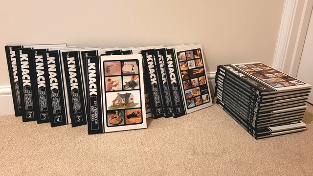 THE KNACK ILLUSTRATED Encyclopedia Complete 25 Book Set (24 + Year Book ...