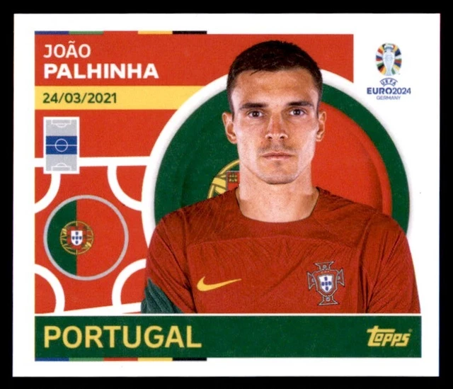 TOPPS UEFA EURO 2024 Sticker - João Palhinha Portugal No. POR12 £1.00 ...
