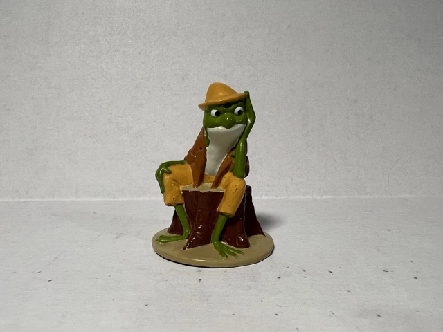FIGURINE PVC RARE vintage DISNEY WORLD Splash Mountain BRER FROG Song ...