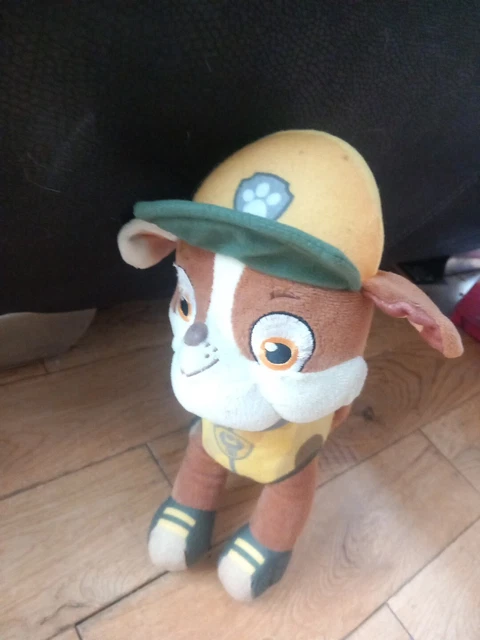 PAW PATROL RUBBLE The Dog Soft Toy Teddy £8.99 - PicClick UK