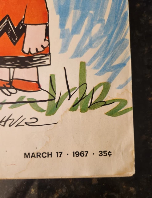 LIFE MAGAZINE MARCH 17 1967 Charlie Brown Snoopy Peanuts Cover Charles ...