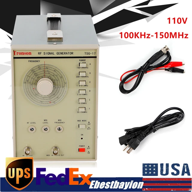 RF/AM AUDIO SIGNAL Generator High Radio Frequency Signal Generator ...