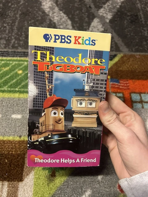 RARE VINTAGE VHS Theodore Tugboat "Theodore Helps a Friend" PBS Kids ...