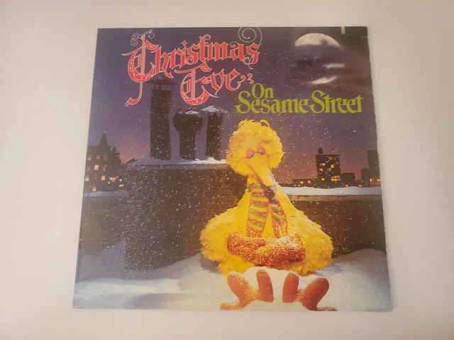 POOR CONDITION - Sesame Street - Christmas Eve on Sesame Street (Vinyl ...