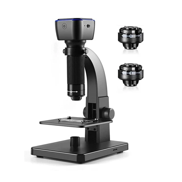 2000X BIOLOGICAL DIGITAL Microscope Wifi USB Microscope with Digital ...