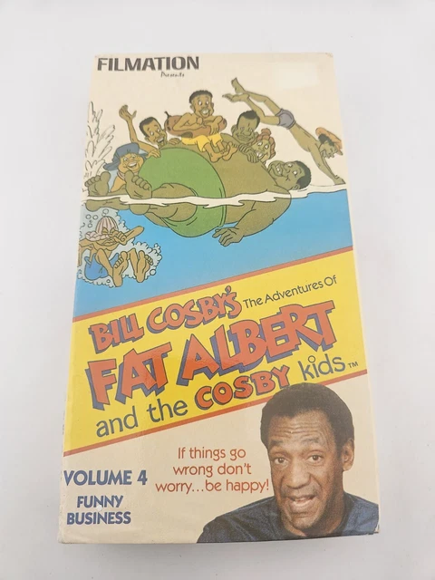 VINTAGE* FAT ALBERT and the Cosby Kids Volume 4 Funny Business VHS 1984 ...