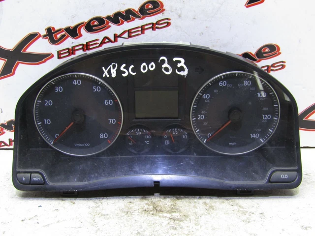 VOLKSWAGEN GOLF MK5 2004-2008 1.4 Fsi Speedometer/Instrument Cluster ...