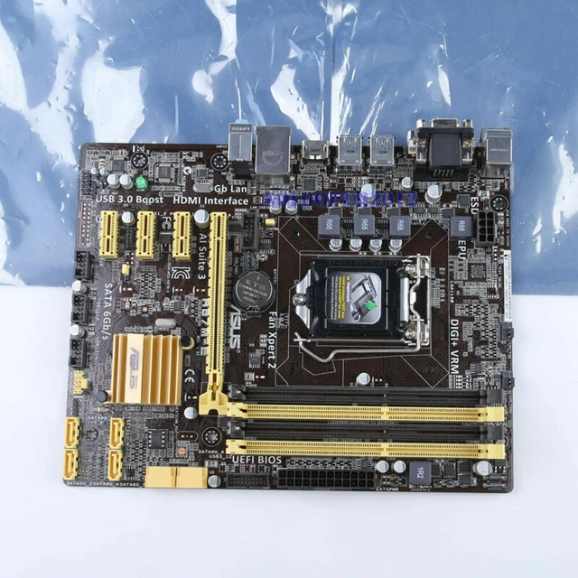 ASUS H87M-E MOTHERBOARD Intel H87 LGA 1150 DDR3 HDMI DVI USB3.0 ATX £ ...