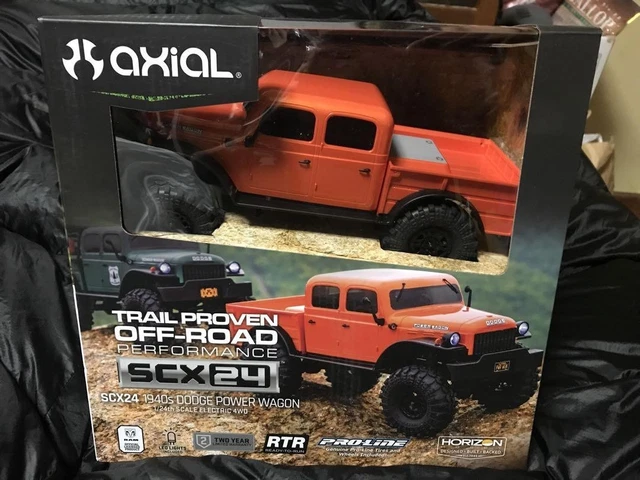 AXIAL SCX24 DODGE Power Wagon Trailer £480.76 - PicClick UK