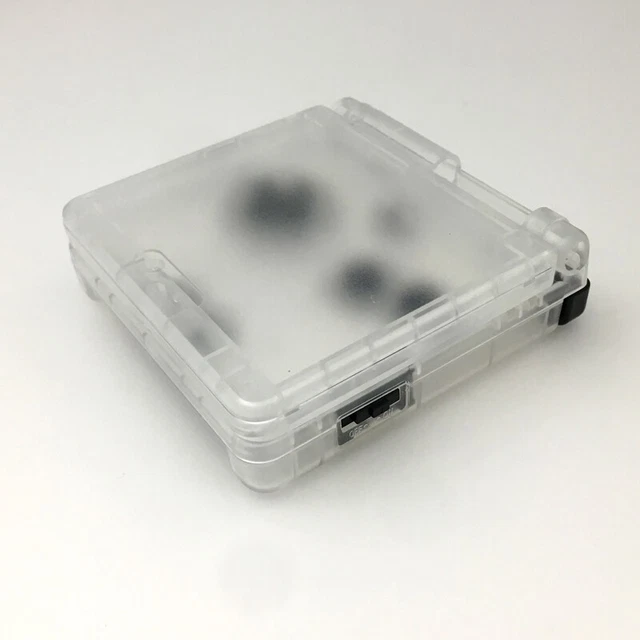 NEW CLEAR WHITE Shell Housing Case Cover For Nintendo Game Boy Advance ...