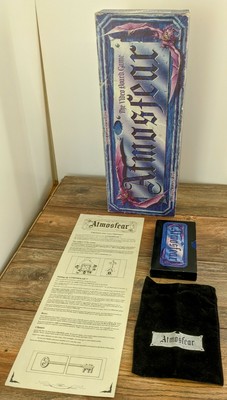 VINTAGE ATMOSFEAR VHS Video Board Game 1991 Retro Gaming Atmosphere ...