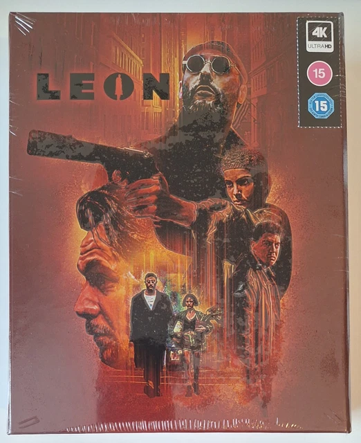 LEON 4K UHD Blu-ray Steelbook - Zavvi Exclusive Deluxe Edition - New & Sealed EUR 174,81 ...