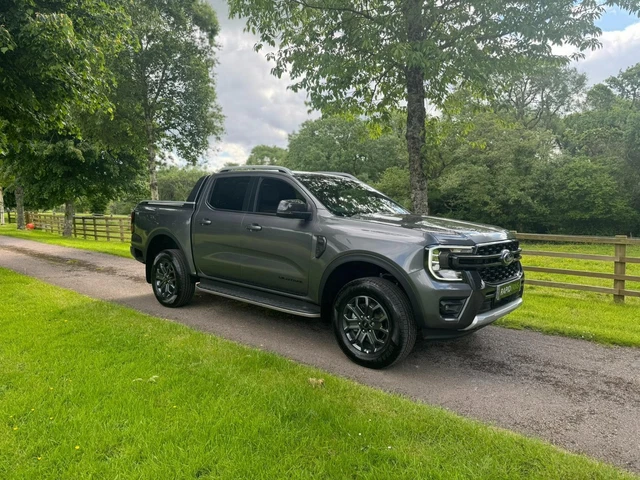 NEW CARBON GREY Ranger Wildtrak in stock Automatic pickup Truck 2024 £ ...