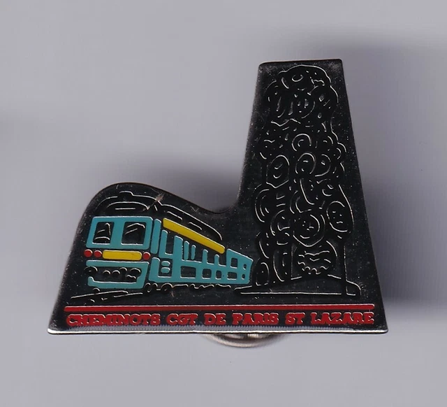 RARE PIN'S PINS.. Train Railways Sncf Tgv Syndicate Cgt St Lazare Paris 75 ~Ff £5.15 - PicClick UK