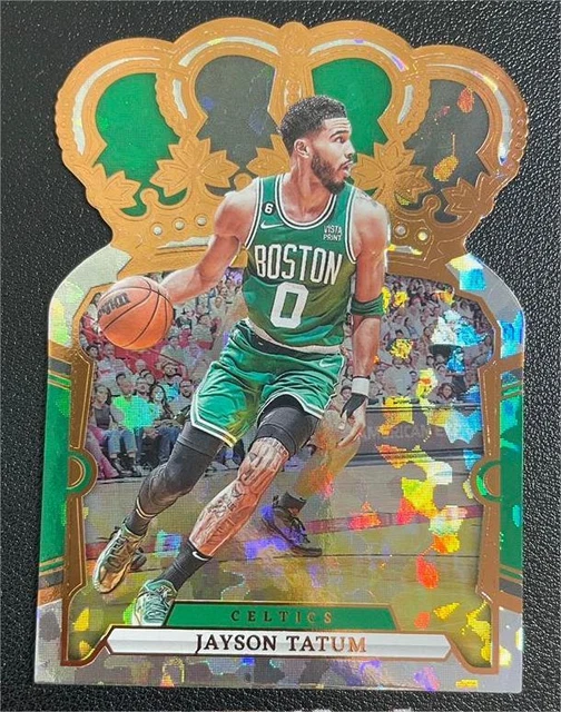 JAYSON TATUM 2023-24 Panini Crown Royale Crystal Ice Celtics #44 -5.16 EUR 0,92 - PicClick IT