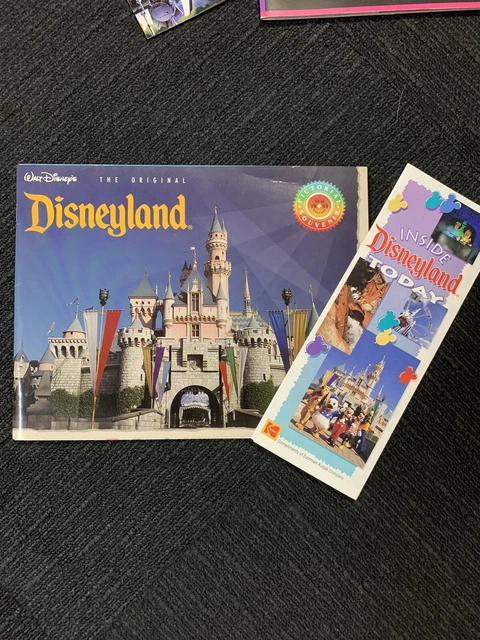 A PICTORIAL SOUVENIR Of Walt Disney's Disneyland Booklet Rare 1980's ...