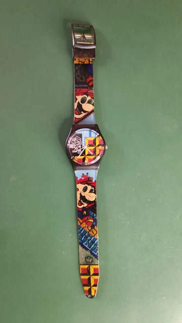 OROLOGIO NINTENDO 1993 Super Mario Bros Seiko serie gig in ottime ...