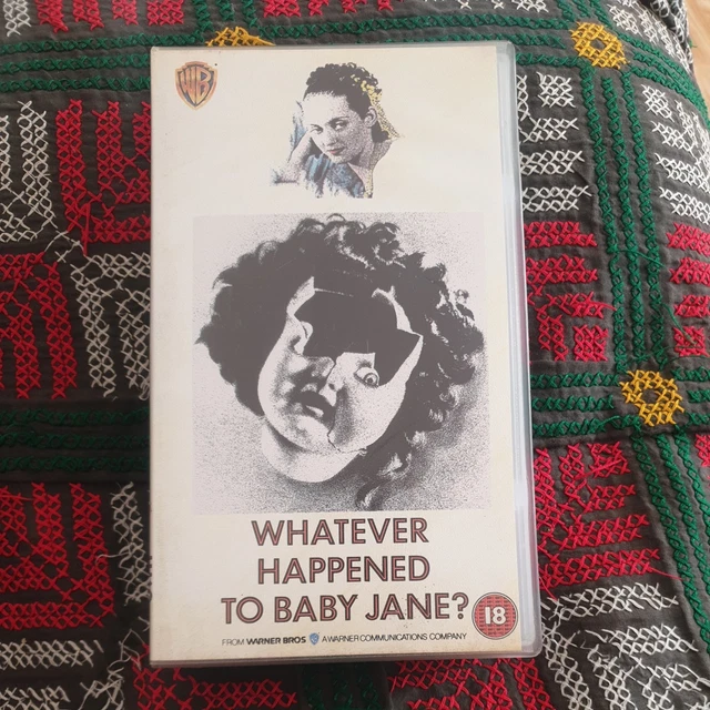 WHATEVER HAPPENED TO Baby Jane VHS - Classic 60s Horror Movie £10.80 ...