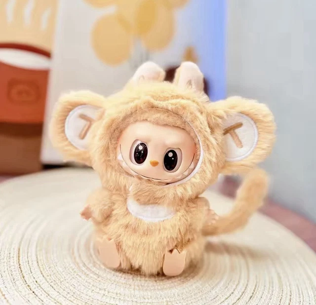 LABUBU 2PC PLUSH Monkey Outfit (Monkey Top+Bottoms)/Labubu Doll Clothes ...
